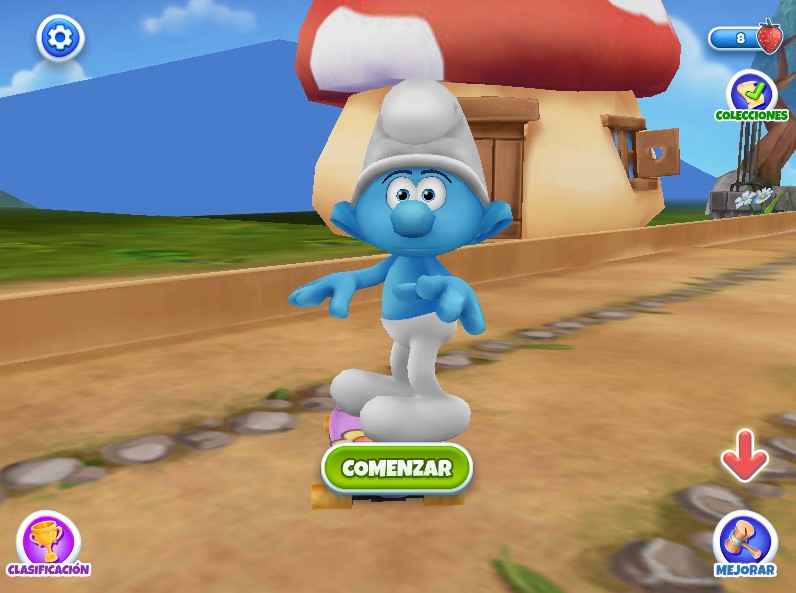 Juego de Skate con Los Pitufos - Juegos Friv